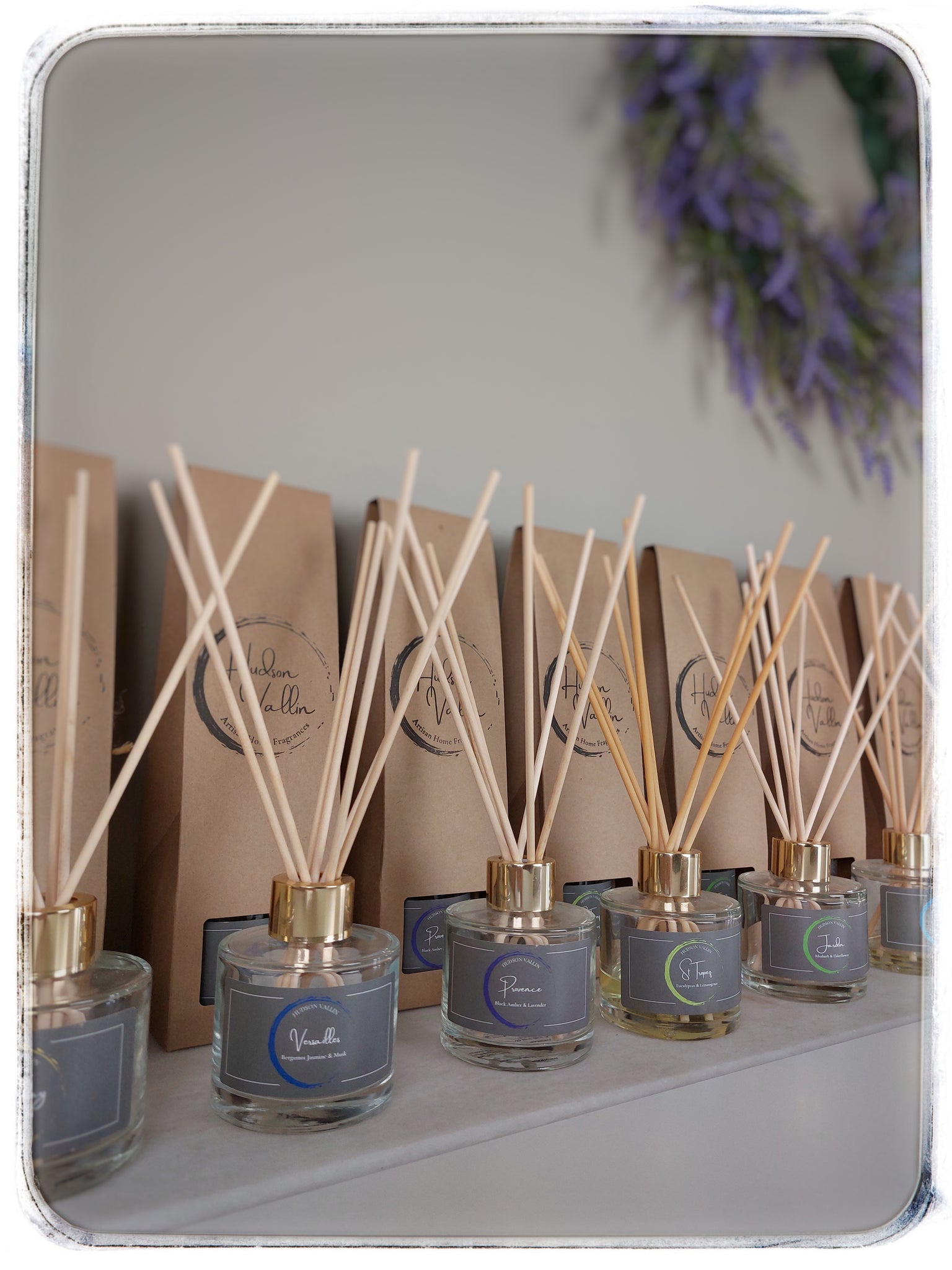 Pamplemousse - Grapefruit and Patchouli Reed Diffuser – Hudson Vallin